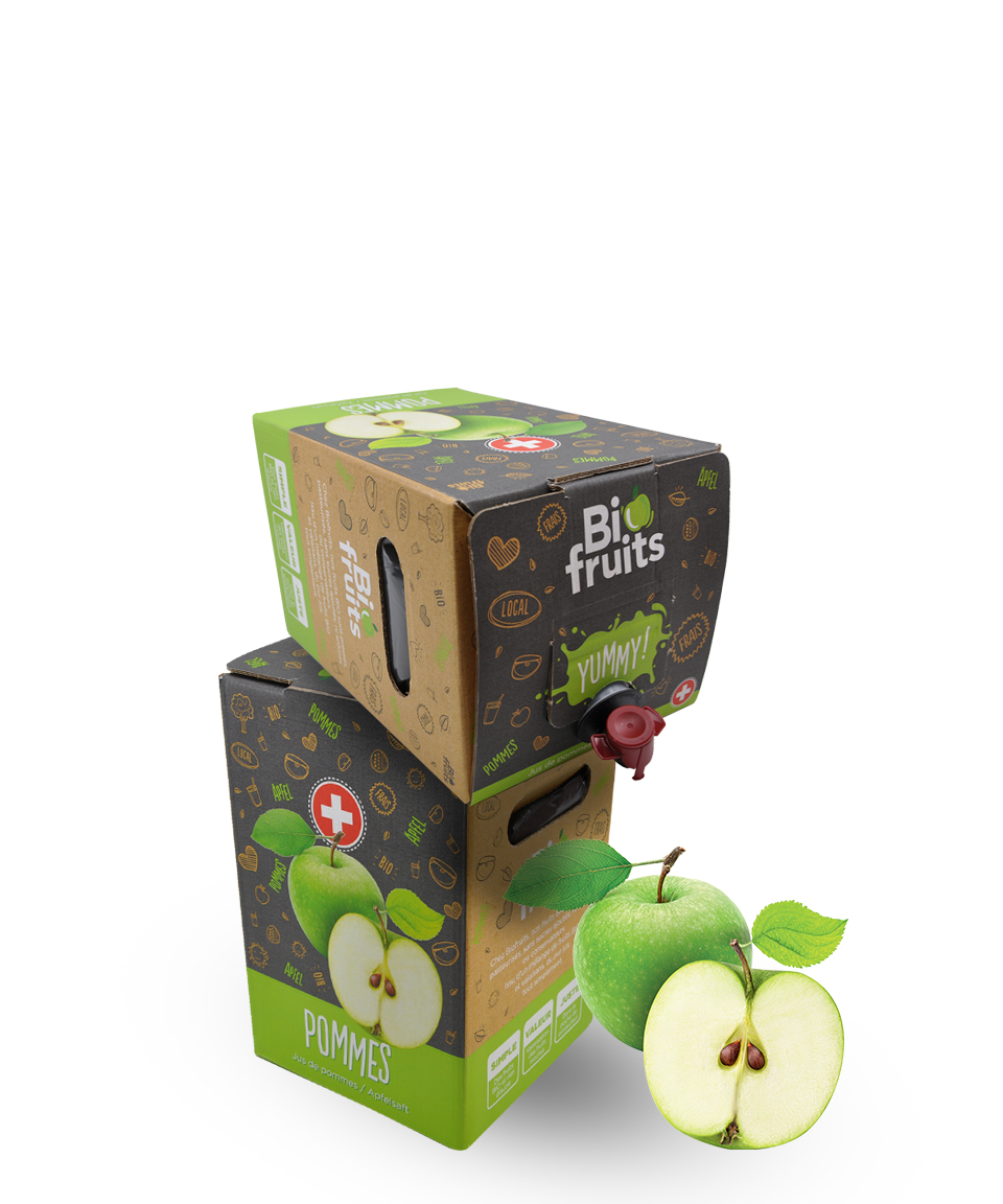 Biofruits - Jus de pommes box non filtré | Authentique et naturel