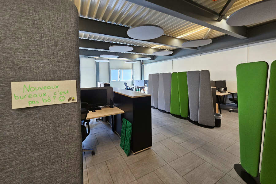 La reconstruction de Biofruits Les différentes évolutions depuis l ...